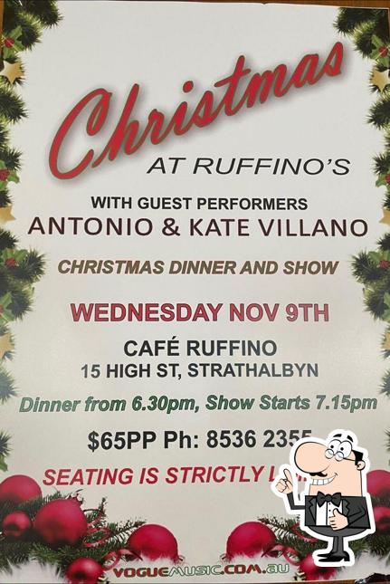 Cafe Ruffino in Strathalbyn - Restaurant menu and reviews