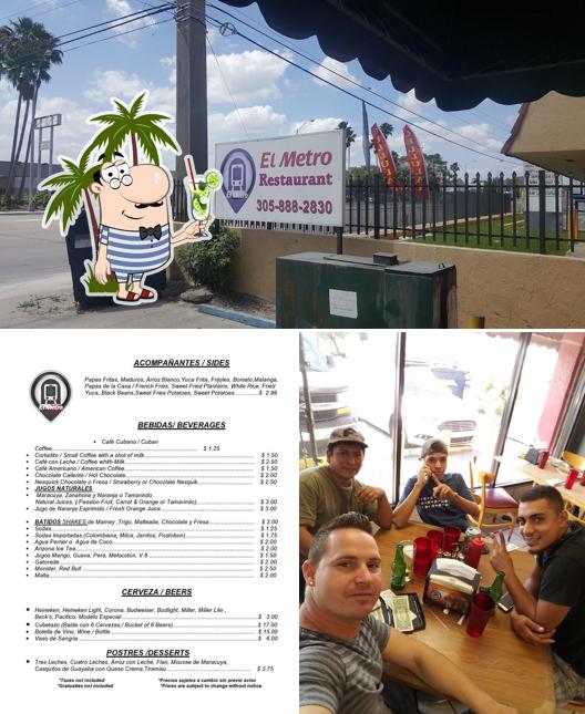 El Metro Restaurant in Miami - Restaurant menu and reviews
