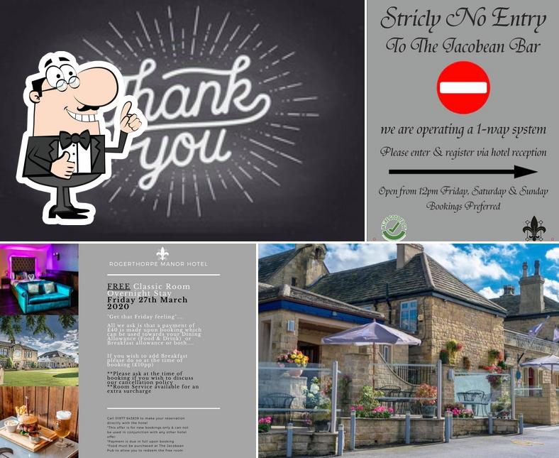 Rogerthorpe Manor Hotel, South Elmsall - Menú del restaurante, precios ...