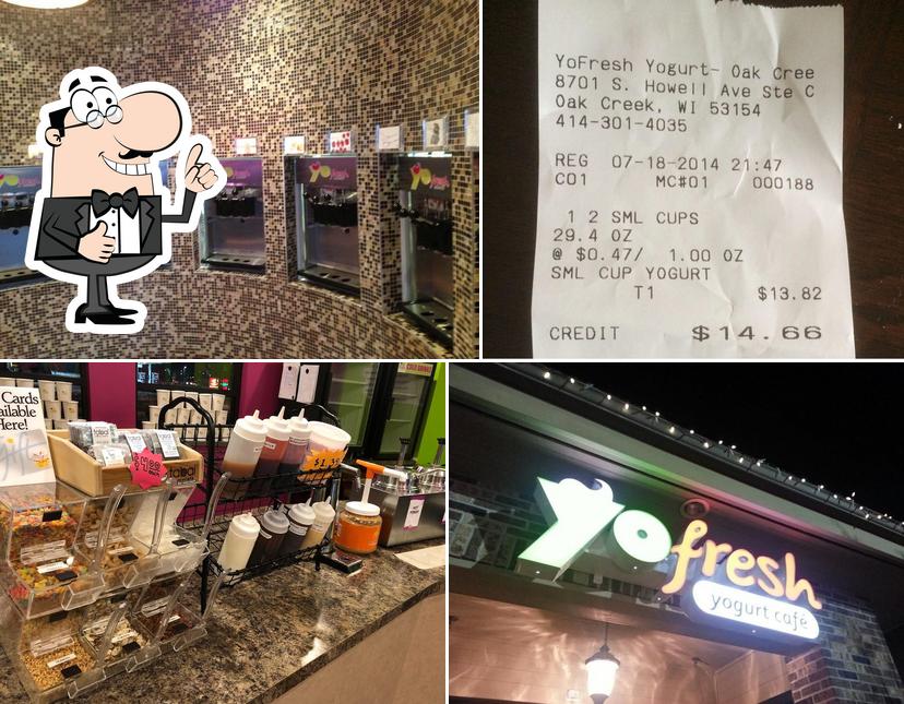 YoFresh Yogurt Cafe in Oak Creek - Restaurant menu and reviews
