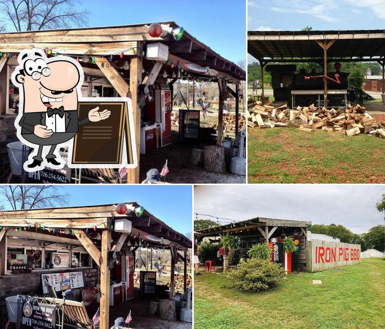 Iron Pig BBQ, 121 Epps St in Jefferson - Restaurant menu and reviews