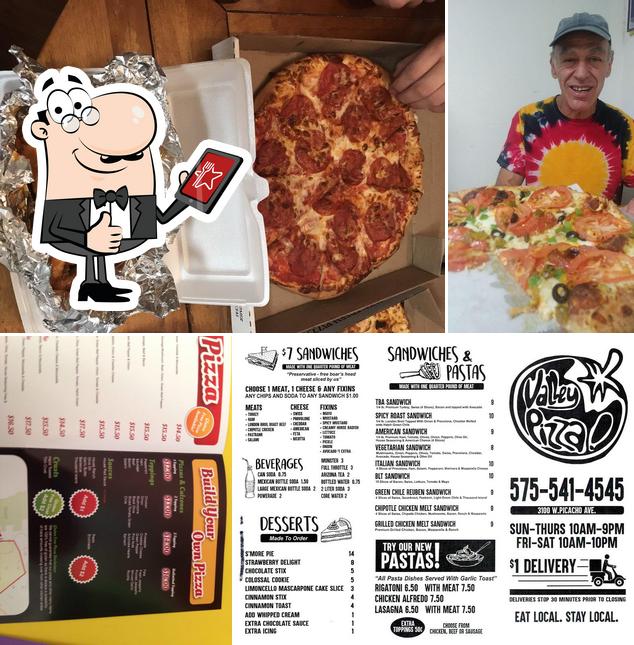 Valley Pizza, 3100 W Picacho Ave in Las Cruces - Restaurant menu and ...