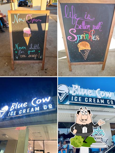 Blue Cow Ice Cream Co., Virginia Beach - Restaurant menu, prices and ...
