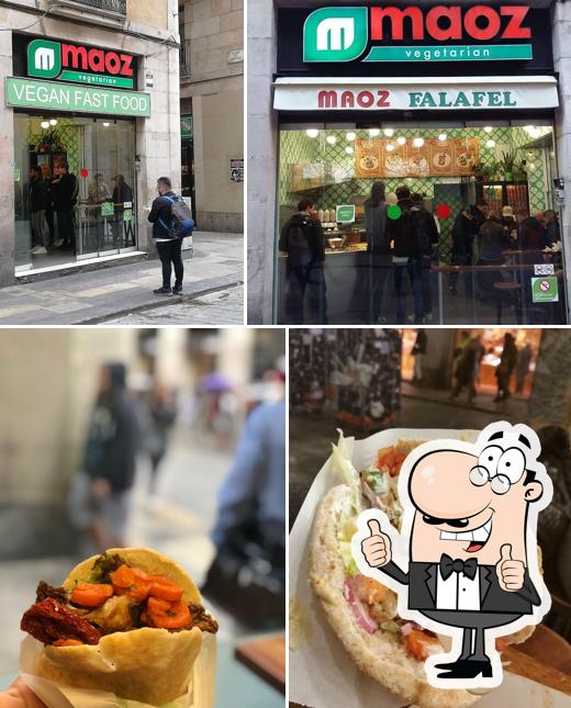 Maoz Vegetarian, Carrer de Ferran, 13 in Barcelona - Restaurant menu ...