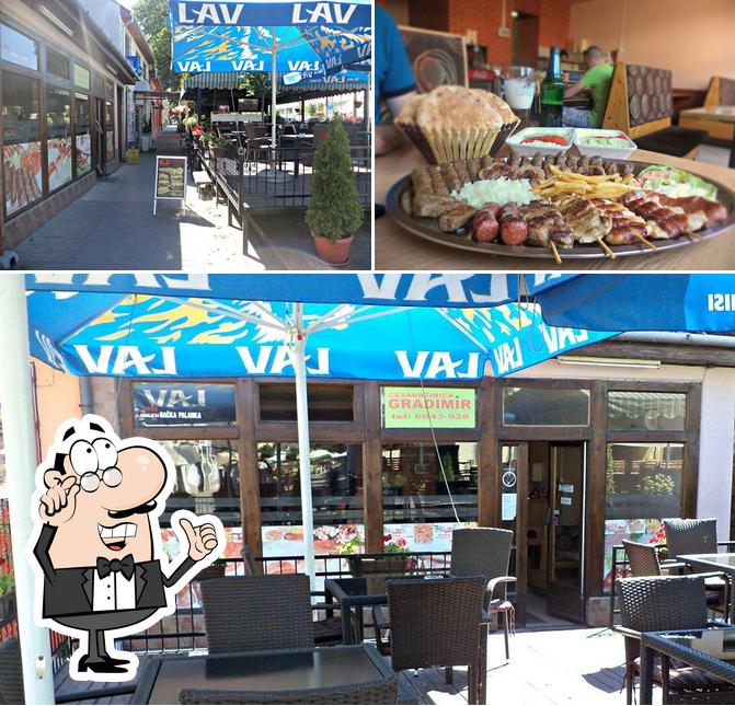 Ćevabžinica Gradimir restaurant, Backa Palanka - Restaurant reviews