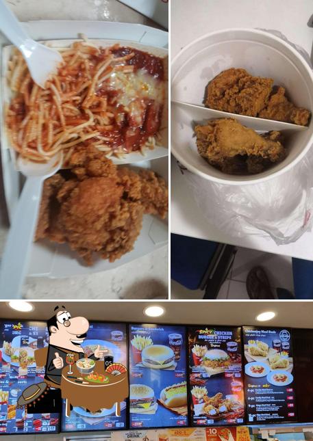 Restaurante Jollibee Al Ghurair Centre, Dubai, Ground Floor - Carta del ...