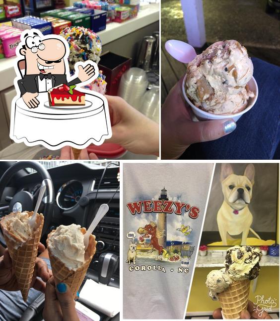 Weezy's Ice Cream in Corolla - Restaurant menu and reviews