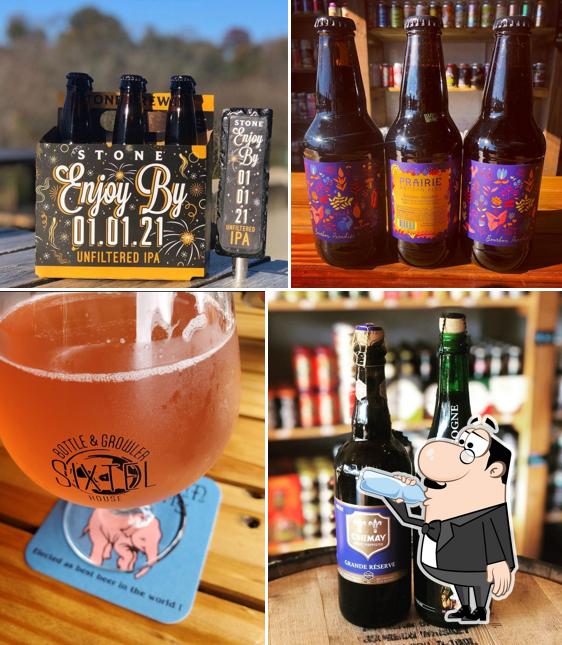Sixtel Bottle & Growler House, Enterprise - Restaurant menu, prices and ...