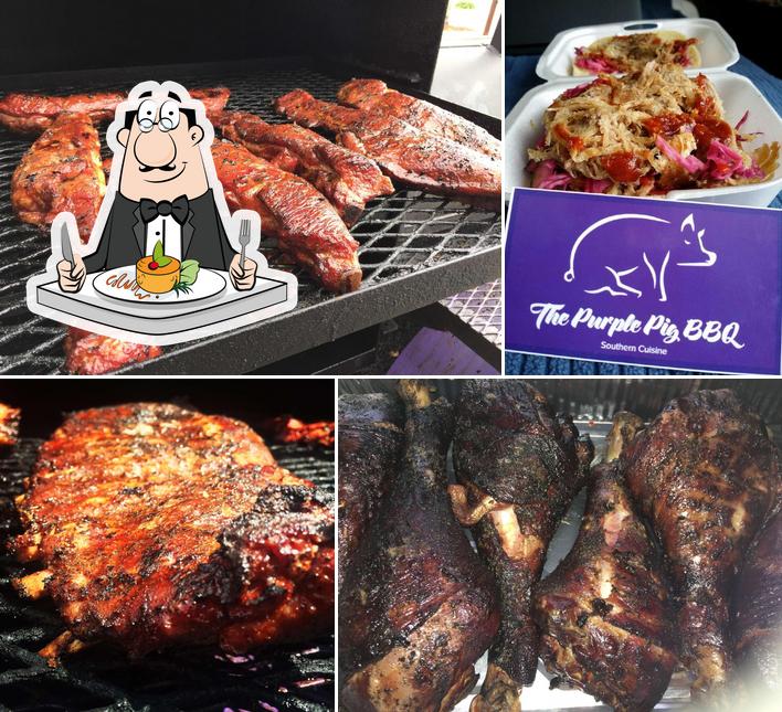 The Purple Pig BBQ, 537 Main St. in Schertz - Restaurant menu