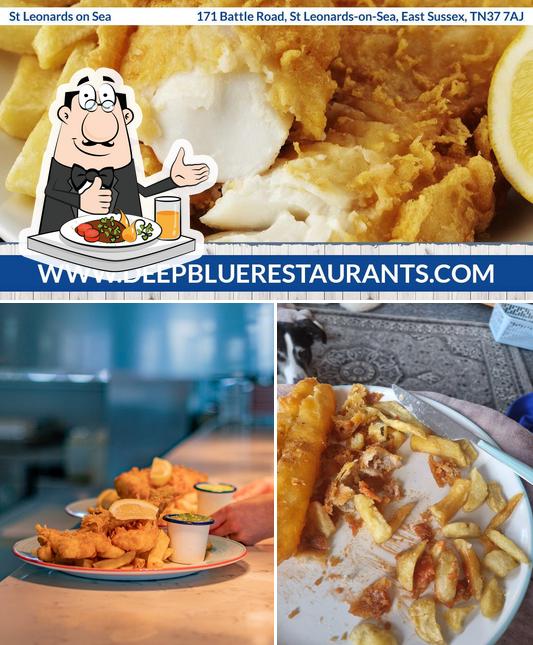 Deep Blue Fish & Chips, Saint Leonards - Restaurant menu, prices and ...