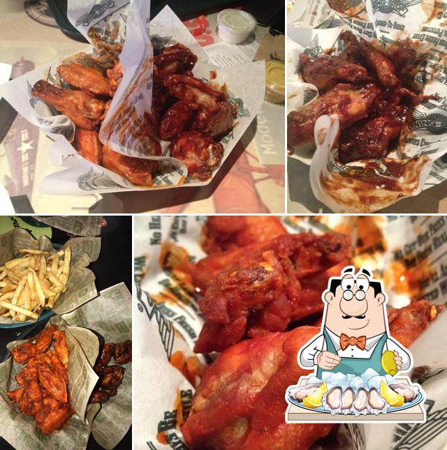 Comida rápida Wingstop San Ángel, Ciudad de México, Av. Insurgentes Sur ...