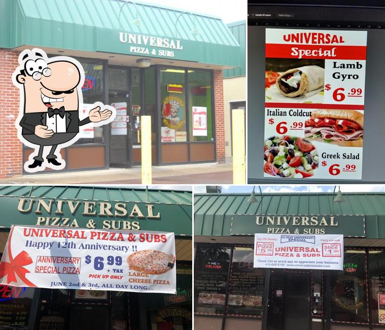 Universal Pizza & Subs, 1700 Joan Ave in Parkville - Restaurant menu ...