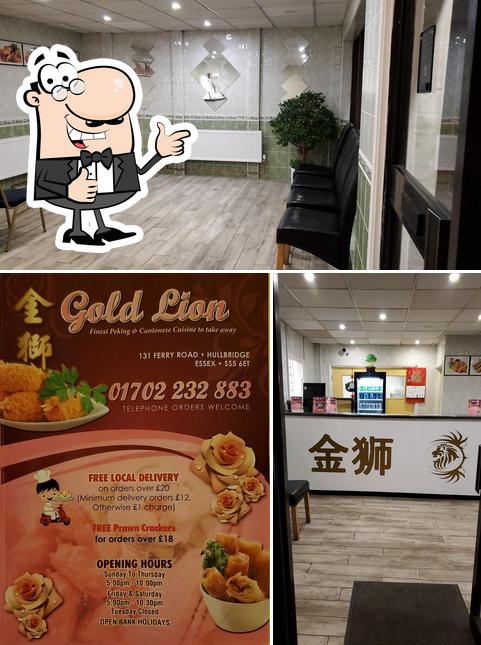 Gold Lion, Hockley - Restaurant menu, prices and reviews