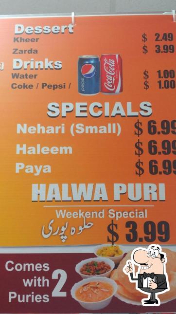 Lahori chaska & Biryani corner in Mississauga - Restaurant menu and reviews