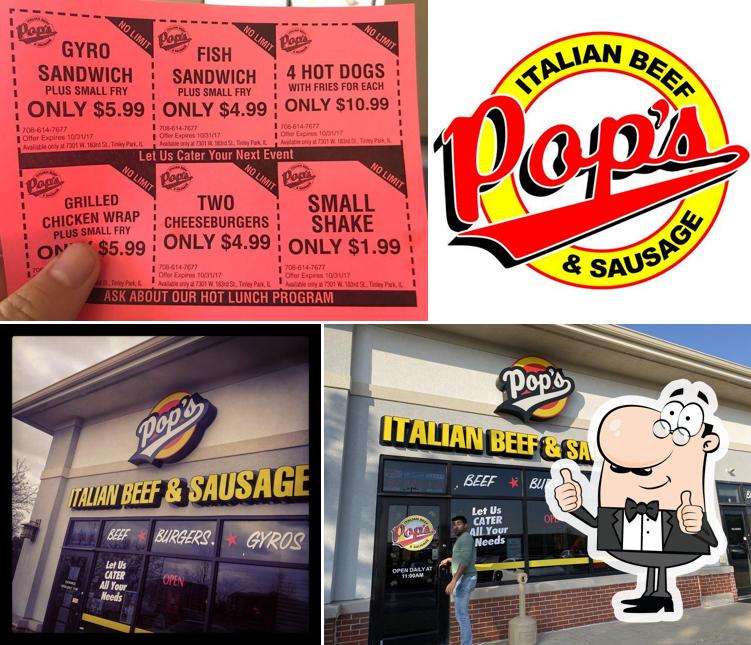 Pops Italian Beef & Sausage - Tinley Park in Tinley Park - Restaurant ...