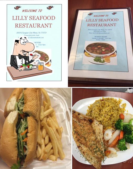 Lilly Seafood in League City - Restaurant menu and reviews