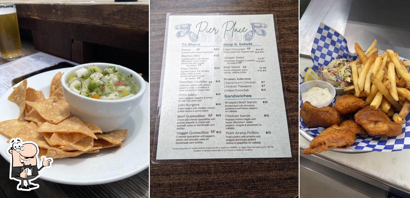 Pier Place, Point Arena - Restaurant menu, prices and reviews