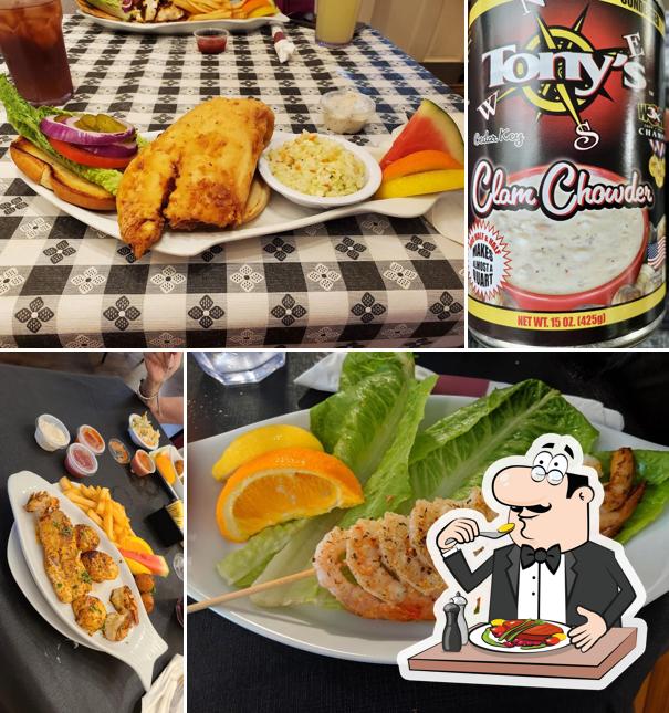 Tonys Clam Chowder Seafood Restaurant in Mount Dora - Restaurant menu ...