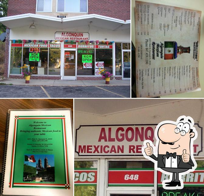 Algonquin Mexican Restaurant in Algonquin - Restaurant menu and reviews