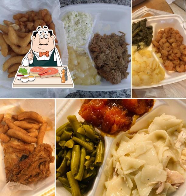 Ron's Barn Barbecue & Seafood, Coats - Restaurant menu, prices and reviews