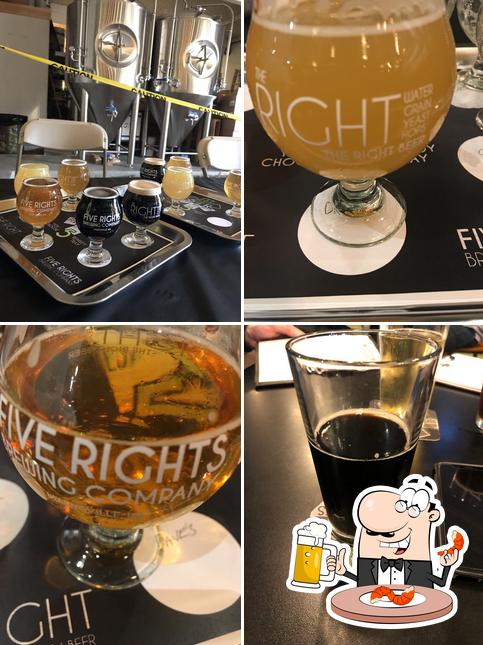 5 Rights Brewing Company, 1514 3rd St in Marysville - Restaurant menu ...