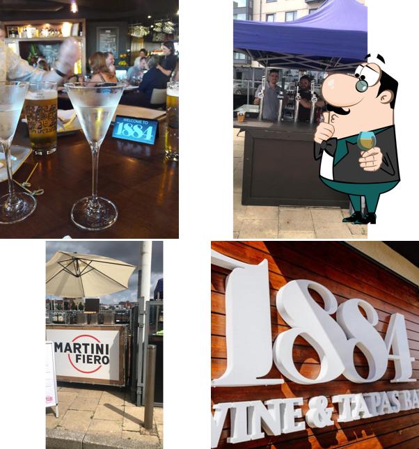 Menu of 1884 Wine and Tapas Bar, Hull - reviews and ratings