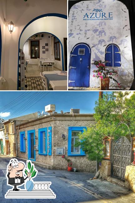Azure Cyprus, Кипр, Efeler Sk No:13 - Restaurantspeisekarten und ...