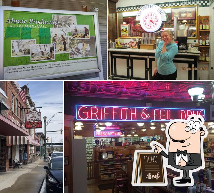 Griffith & Feil Soda Fountain in Kenova - Restaurant menu and reviews