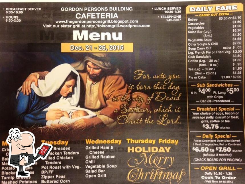 Gordon Persons Grill, Montgomery - Restaurant menu, prices and reviews