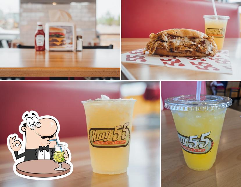 Hwy 55 Burgers Shakes & Fries, Lillington - Restaurant menu, prices and ...