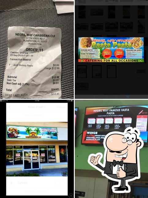 Negril Way Caribbean Restaurant, Plantation - Restaurant menu, prices ...