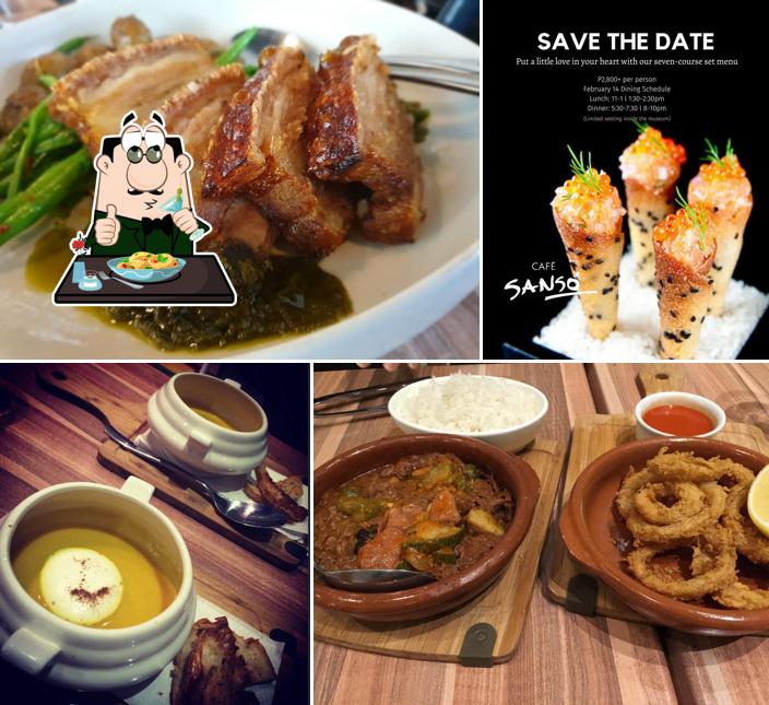 Cafe Sanso, San Juan, Gilmore - Restaurant menu, prices and reviews