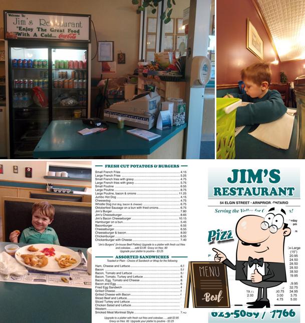 Jim's Restaurant, Arnprior - Restaurant menu, prices and reviews