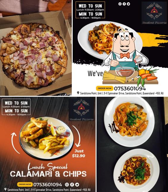 Steakout pizzeria - Pizza Italian Restaurant Sandstone Point, Sandstone ...