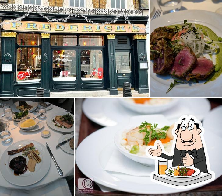 Frederick's, 106 Islington High St in London - Restaurant menu and reviews