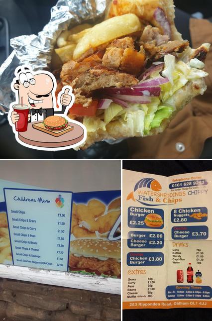 Watersheddings Chippy 1 (oldham branch), Oldham - Restaurant menu ...