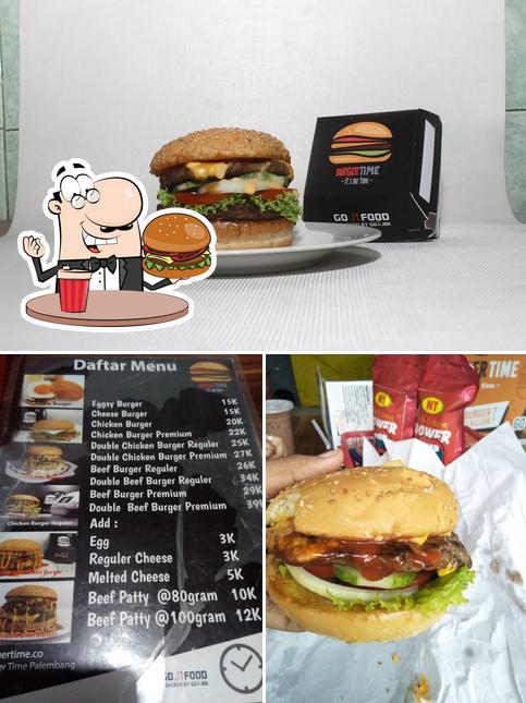 Burger Time restaurant, Palembang, Jalan Bidar Blok B no.06 ...