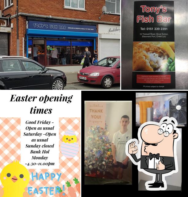 Tony’s Fish Bar, Ellesmere Port - Restaurant menu, prices and reviews