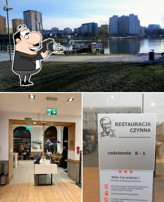 KFC Warszawa Galaxy fast food, Warsaw, aleja "Solidarności" 82 ...