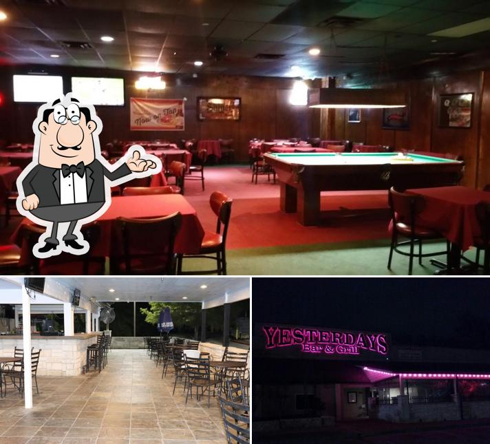 Yesterdays Bar & Grill, Bryan - Restaurant menu, prices and reviews