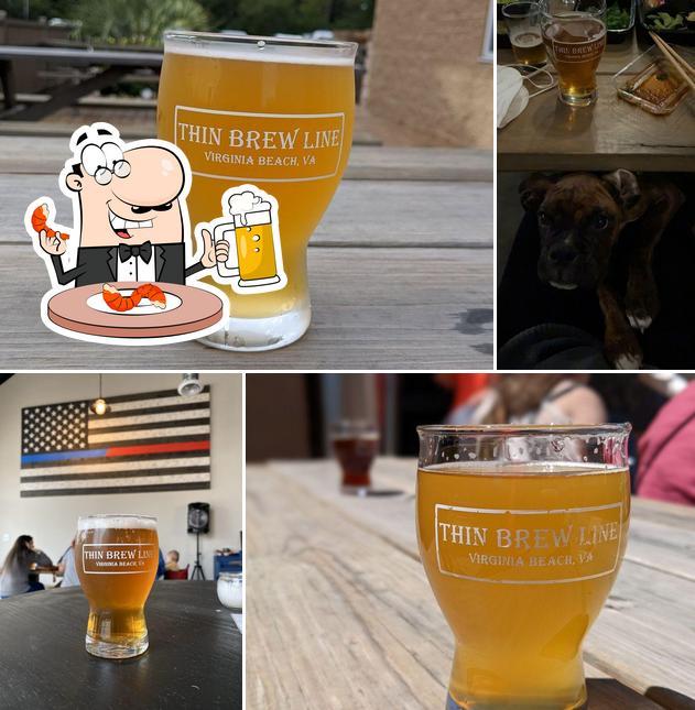 Thin Brew Line Brewing Company in Virginia Beach - Restaurant menu and ...