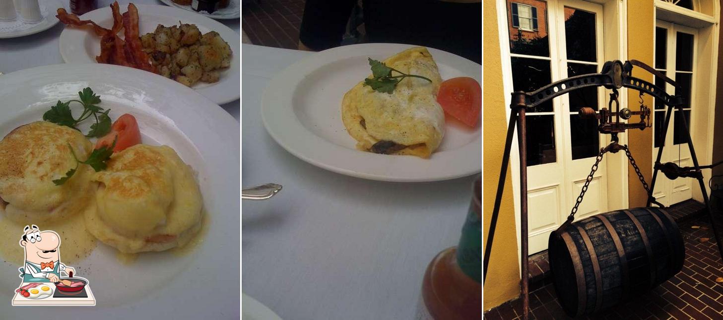 Louis XVI in New Orleans - Restaurant menu