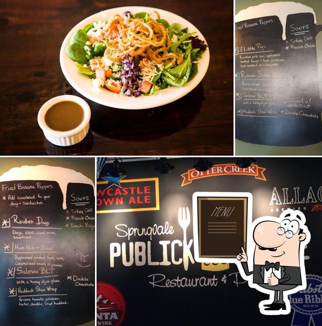 Springvale Publick House in Sanford - Restaurant menu and reviews