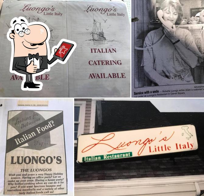 Luongo’s Little Italy, Carver - Restaurant menu, prices and reviews
