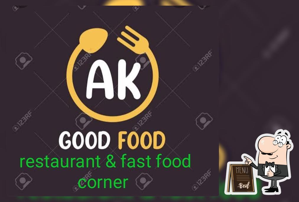 AK(good food) restaurant & fast food corner, Kanpur - Restaurant menu ...