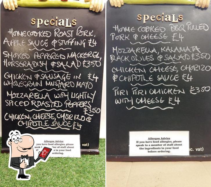 The Baguette Bar in Swindon - Restaurant menu and reviews