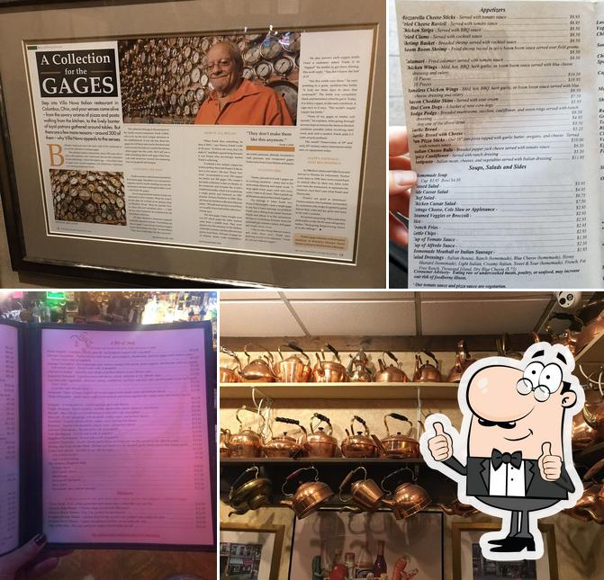 Villa Nova Ristorante, Columbus - Restaurant menu, prices and reviews