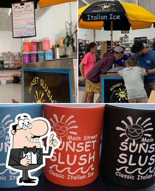 Main Street Sunset Slush - Classic Italian Ice in Wallace - Restaurant ...