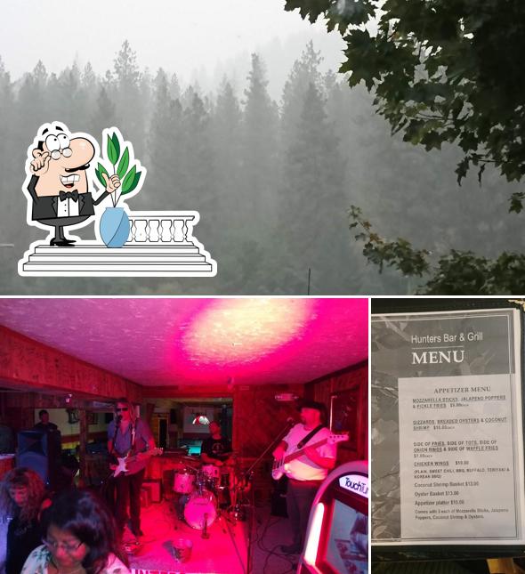 Hunters Bar & Grill in Hunters - Restaurant menu and reviews