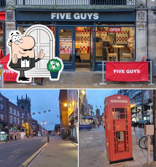 Five Guys Burgers and Fries Chester, Chester - Restaurant menu, prices ...